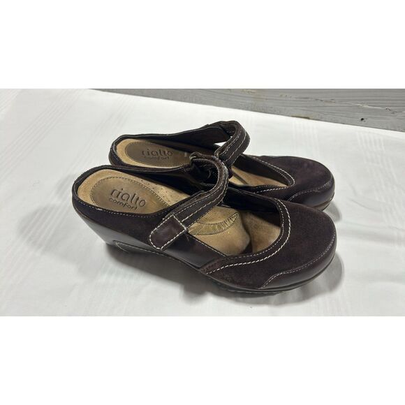 Rialto | Shoes | Rialto Mystical Comfort Womens Mary Jane Clog Mule ...